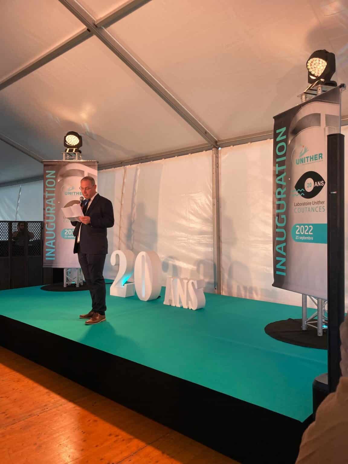 Laboratoire Unither Coutances inaugurates its new premises and ...